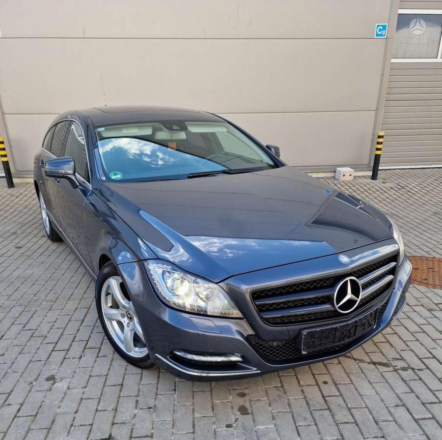 Pelēks Mercedes-Benz CLS 250 2013 Klaipėda, ar dzinēja tilpumu 2.14 L un nobraukumu 182 tūkst. km par 13500 €, foto 1 vietnē AUTOMOTO.COM.LV