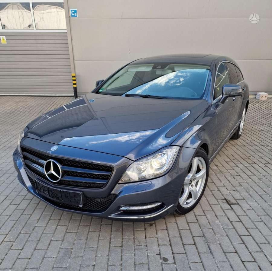 Pelēks Mercedes-Benz CLS 250 2013 Klaipėda, ar dzinēja tilpumu 2.14 L un nobraukumu 182 tūkst. km par 13500 €, foto 3 vietnē AUTOMOTO.COM.LV