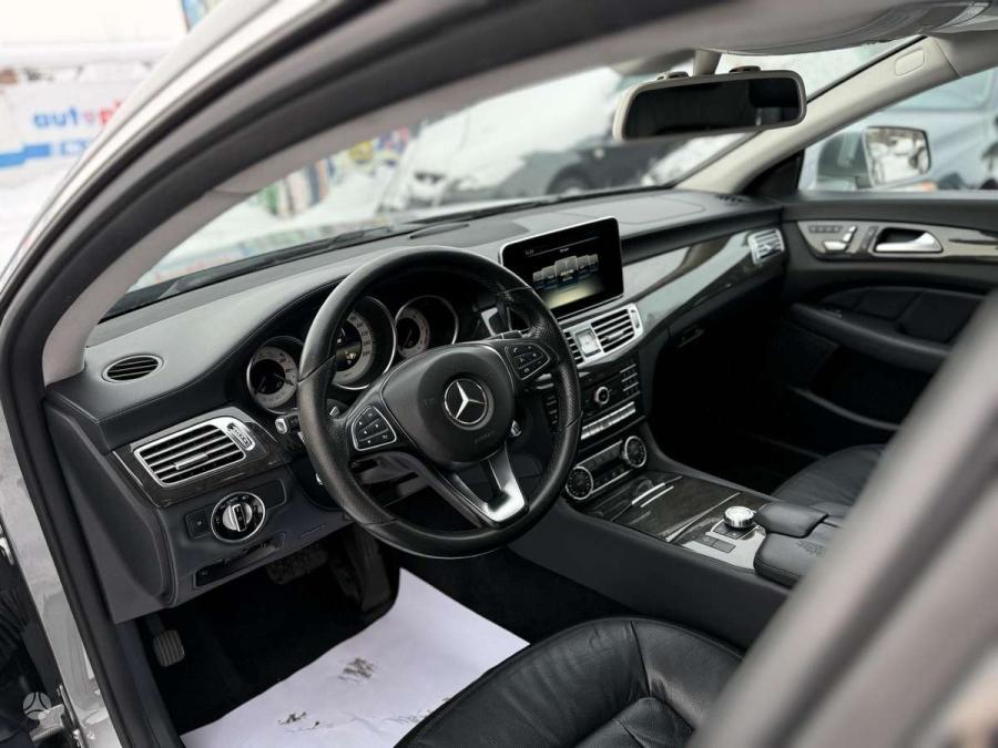 Pelēks Mercedes-Benz CLS 250 2014 Ukmergė, ar dzinēja tilpumu 2.14 L un nobraukumu 280 tūkst. km par 9999 €, foto 5 vietnē AUTOMOTO.COM.LV