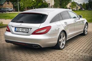 Grey Mercedes-Benz CLS 250 2015 in Riga, with an engine capacity of 2.20 L and mileage of 277 thousand km for 13990 €, photo 5 on AUTOMOTO.COM.LV