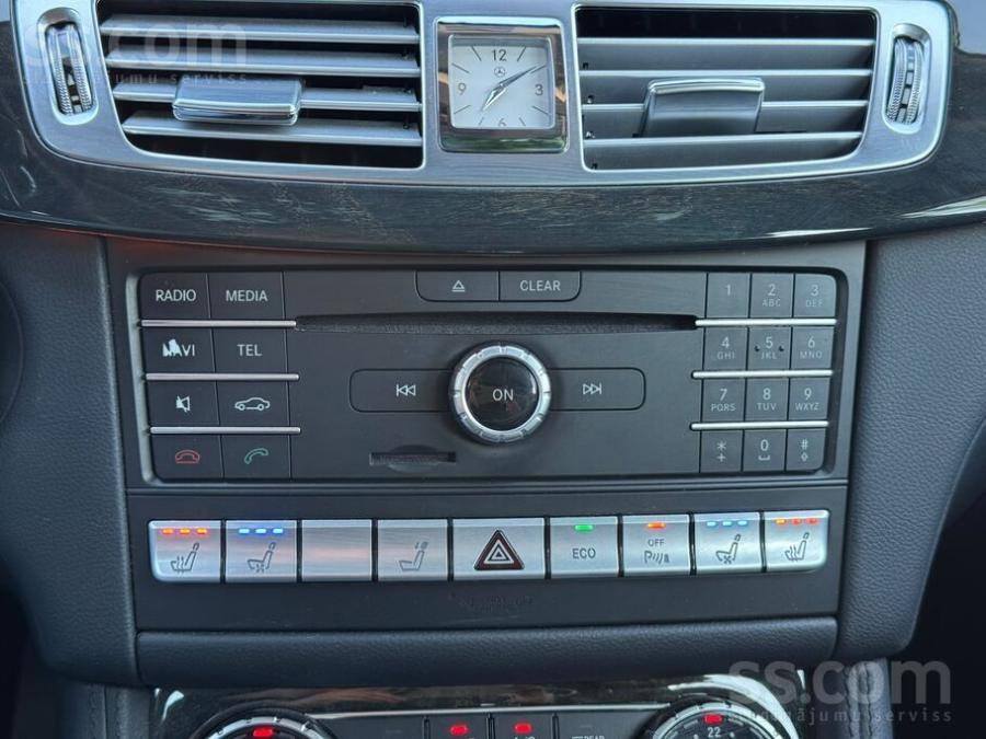 Pelēks Mercedes-Benz CLS 250 2015 Rīga, ar dzinēja tilpumu 2.20 L un nobraukumu 215 tūkst. km par 16400 €, foto 26 vietnē AUTOMOTO.COM.LV