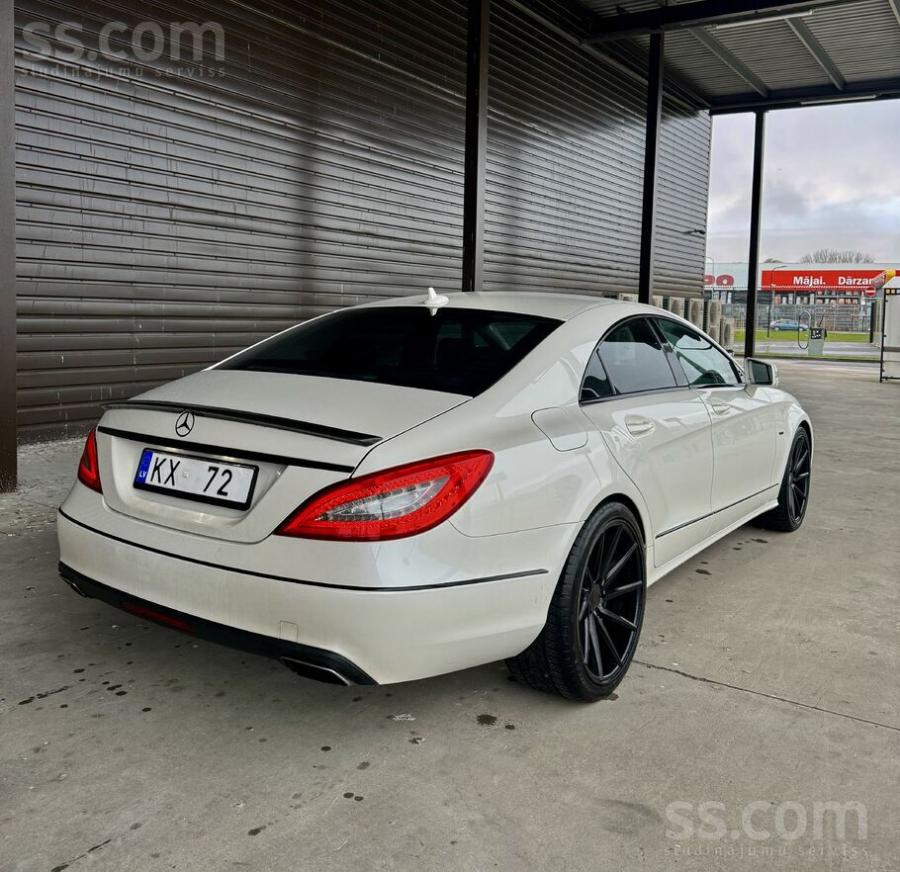 Balts Mercedes-Benz CLS 250 2011 Liepāja, ar dzinēja tilpumu 2.20 L un nobraukumu 252 tūkst. km par 12090 €, foto 2 vietnē AUTOMOTO.COM.LV