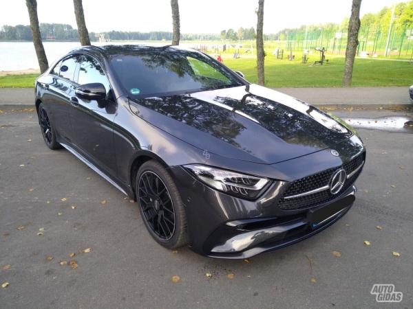 Black Mercedes-Benz cls-300 2023 in Kaisiadorys, with an engine capacity of 2.00 L and mileage of 67 thousand km for 38800 €, photo 1 on AUTOMOTO.COM.LV