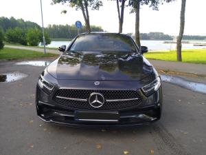 Black Mercedes-Benz cls-300 2023 in Kaisiadorys, with an engine capacity of 2.00 L and mileage of 67 thousand km for 38800 €, photo 3 on AUTOMOTO.COM.LV
