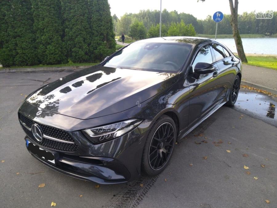 Black Mercedes-Benz cls-300 2023 in Kaisiadorys, with an engine capacity of 2.00 L and mileage of 67 thousand km for 38800 €, photo 4 on AUTOMOTO.COM.LV