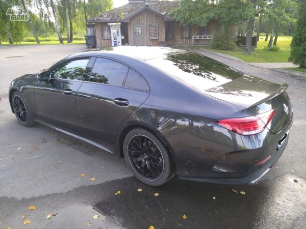 Black Mercedes-Benz cls-300 2023 in Kaisiadorys, with an engine capacity of 2.00 L and mileage of 67 thousand km for 38800 €, photo 4 on AUTOMOTO.COM.LV