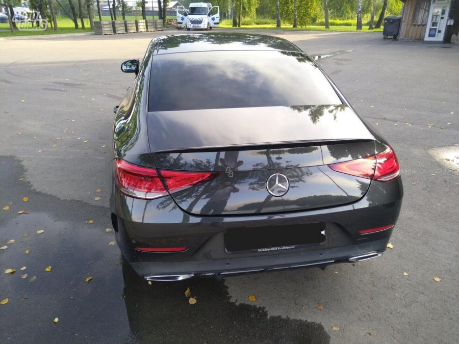 Black Mercedes-Benz cls-300 2023 in Kaisiadorys, with an engine capacity of 2.00 L and mileage of 67 thousand km for 38800 €, photo 6 on AUTOMOTO.COM.LV