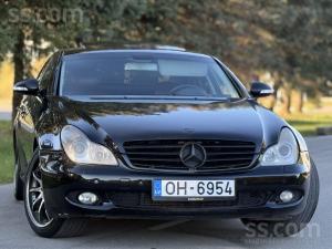 Black Mercedes-Benz CLS 320 2005 in Jelgava, with an engine capacity of 3.20 L and mileage of 0 thousand km for 4700 €, photo  on AUTOMOTO.COM.LV