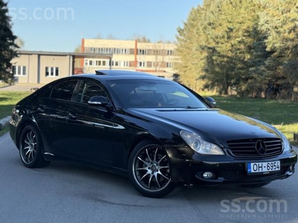 Черный Мерседес ЦЛС 320 2005 в Елгава, объемом двигателя 3.20 л и пробегом 0 тыс. км за 4700 €, фото 2 на AUTOMOTO.COM.LV