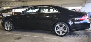 Melns Mercedes-Benz CLS 320 2005 Jēkabpils, ar dzinēja tilpumu 3.00 L un nobraukumu 230 tūkst. km par 2550 €, foto  vietnē AUTOMOTO.COM.LV