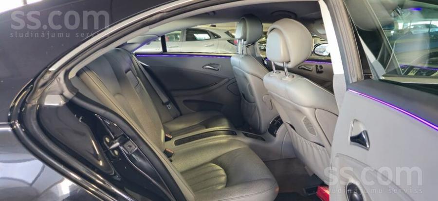 Melns Mercedes-Benz CLS 320 2005 Jēkabpils, ar dzinēja tilpumu 3.00 L un nobraukumu 230 tūkst. km par 2550 €, foto 3 vietnē AUTOMOTO.COM.LV