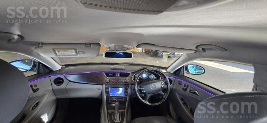 Melns Mercedes-Benz CLS 320 2005 Jēkabpils, ar dzinēja tilpumu 3.00 L un nobraukumu 230 tūkst. km par 2550 €, foto 10 vietnē AUTOMOTO.COM.LV