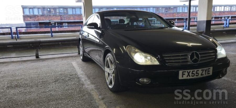 Melns Mercedes-Benz CLS 320 2005 Jēkabpils, ar dzinēja tilpumu 3.00 L un nobraukumu 230 tūkst. km par 2550 €, foto 24 vietnē AUTOMOTO.COM.LV