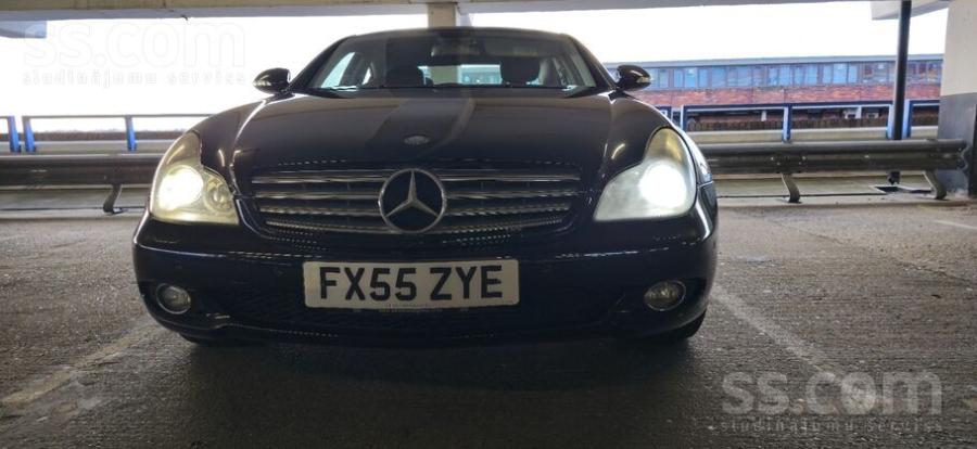 Melns Mercedes-Benz CLS 320 2005 Jēkabpils, ar dzinēja tilpumu 3.00 L un nobraukumu 230 tūkst. km par 2550 €, foto 27 vietnē AUTOMOTO.COM.LV