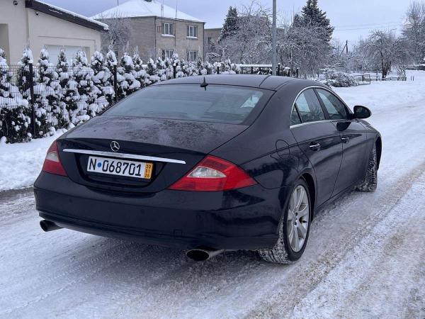 Melns Mercedes-Benz CLS 320 2006 Širvintos, ar dzinēja tilpumu 2.99 L un nobraukumu 375 tūkst. km par 2450 €, foto 6 vietnē AUTOMOTO.COM.LV