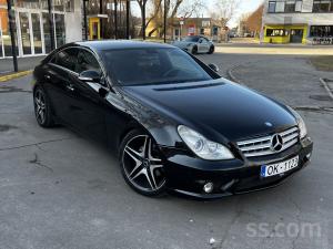 Black Mercedes-Benz CLS 320 2006 in Liepaja, with an engine capacity of 3.20 L and mileage of 352 thousand km for 7000 €, photo  on AUTOMOTO.COM.LV
