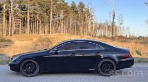 Melns Mercedes-Benz CLS 320 2007 Jēkabpils, ar dzinēja tilpumu 3.00 L un nobraukumu 276 tūkst. km par 4555 €, foto 4 vietnē AUTOMOTO.COM.LV