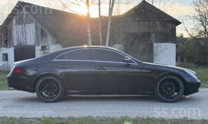 Melns Mercedes-Benz CLS 320 2007 Jēkabpils, ar dzinēja tilpumu 3.00 L un nobraukumu 276 tūkst. km par 4555 €, foto 5 vietnē AUTOMOTO.COM.LV