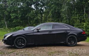 Melns Mercedes-Benz CLS 320 2007 Jēkabpils, ar dzinēja tilpumu 3.00 L un nobraukumu 276 tūkst. km par 4443 €, foto 4 vietnē AUTOMOTO.COM.LV