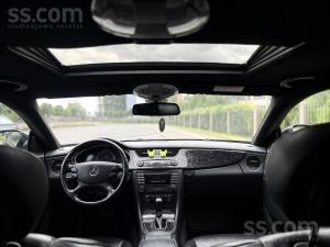 Black Mercedes-Benz CLS 320 2007 in Jelgava, with an engine capacity of 3.00 L and mileage of 376 thousand km for 5100 €, photo 9 on AUTOMOTO.COM.LV