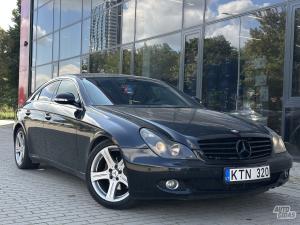 Black Mercedes-Benz CLS 320 2007 in Klaipeda, with an engine capacity of 3.20 L and mileage of 400 thousand km for 2650 €, photo  on AUTOMOTO.COM.LV
