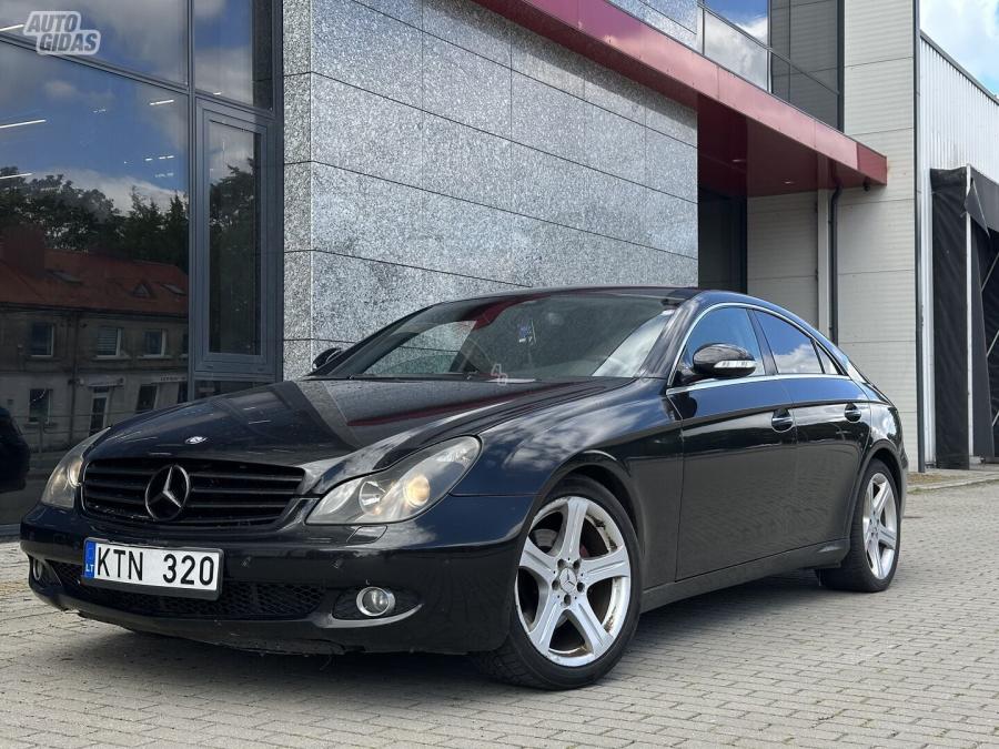 Melns Mercedes-Benz CLS 320 2007 Klaipėda, ar dzinēja tilpumu 3.20 L un nobraukumu 400 tūkst. km par 2650 €, foto 7 vietnē AUTOMOTO.COM.LV