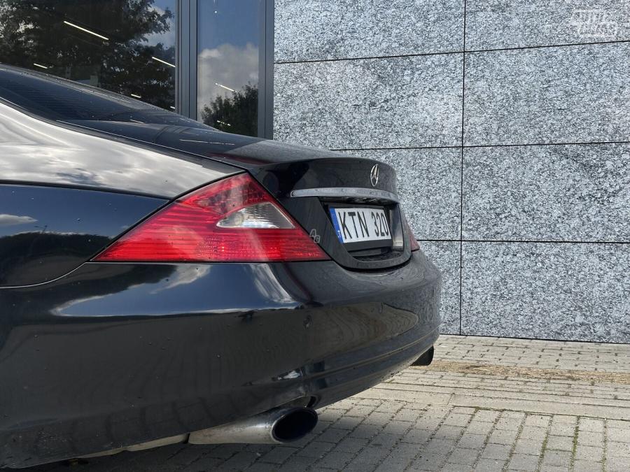 Melns Mercedes-Benz CLS 320 2007 Klaipėda, ar dzinēja tilpumu 3.20 L un nobraukumu 400 tūkst. km par 2650 €, foto 8 vietnē AUTOMOTO.COM.LV