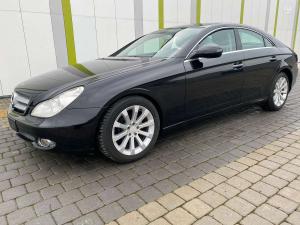 Black Mercedes-Benz CLS 320 2008 in Raseiniai, with an engine capacity of 2.99 L and mileage of 273 thousand km for 6300 €, photo  on AUTOMOTO.COM.LV