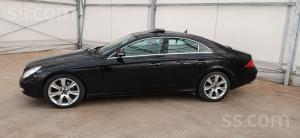 Black Mercedes-Benz CLS 320 2008 in Balvi, with an engine capacity of 3.20 L and mileage of 350 thousand km for 4999 €, photo 4 on AUTOMOTO.COM.LV