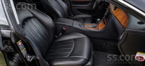 Black Mercedes-Benz CLS 320 2008 in Balvi, with an engine capacity of 3.20 L and mileage of 350 thousand km for 4999 €, photo 20 on AUTOMOTO.COM.LV