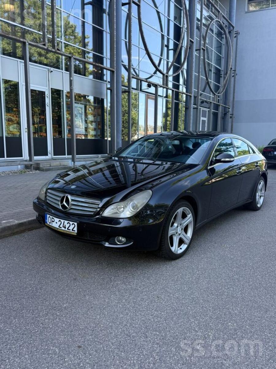 Melns Mercedes-Benz CLS 320 2008 Rīga, ar dzinēja tilpumu 3.00 L un nobraukumu 0 tūkst. km par 6000 €, foto 3 vietnē AUTOMOTO.COM.LV