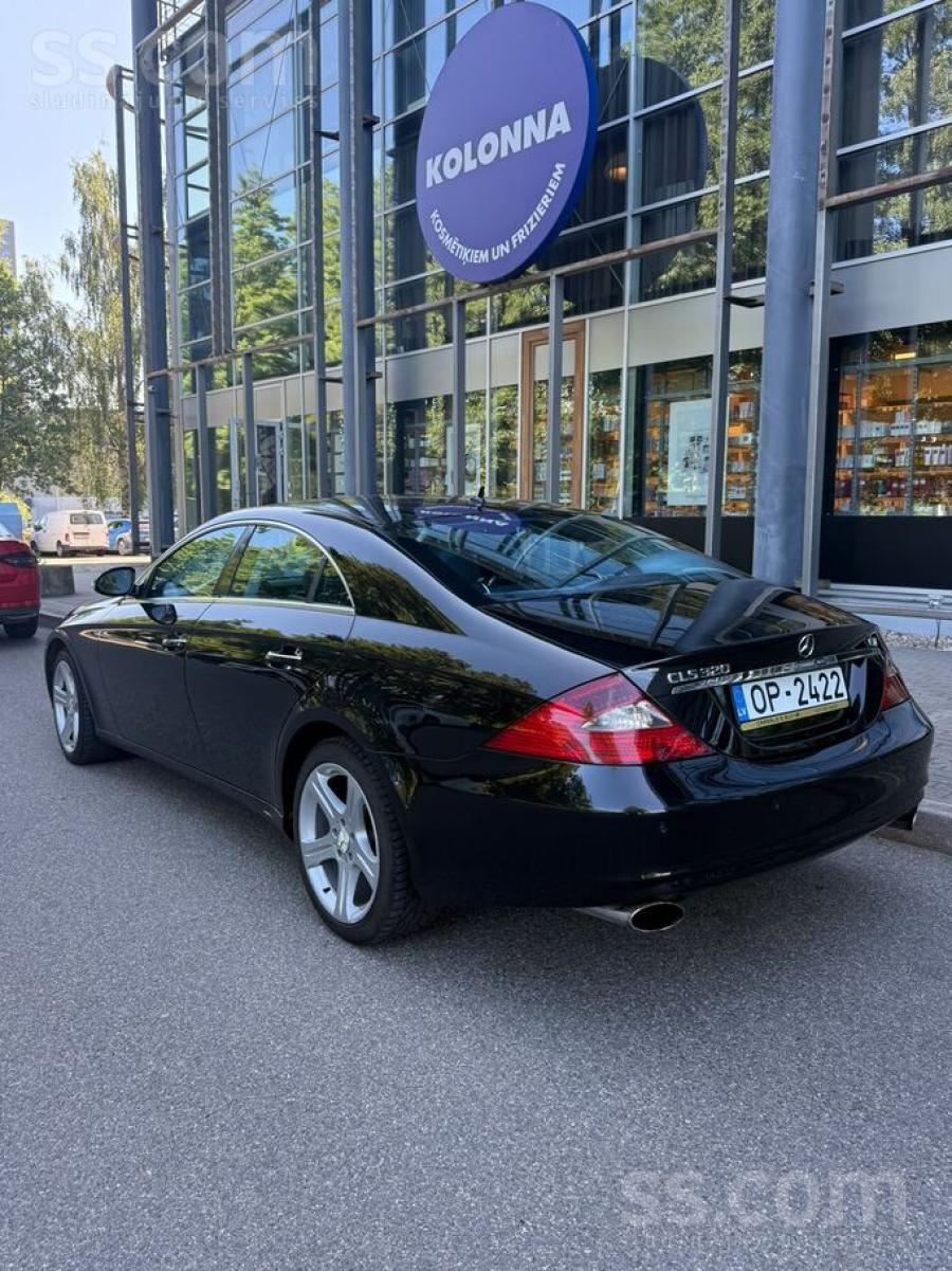 Melns Mercedes-Benz CLS 320 2008 Rīga, ar dzinēja tilpumu 3.00 L un nobraukumu 0 tūkst. km par 6000 €, foto 4 vietnē AUTOMOTO.COM.LV