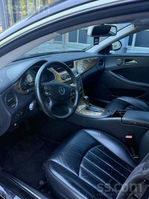 Melns Mercedes-Benz CLS 320 2008 Rīga, ar dzinēja tilpumu 3.00 L un nobraukumu 0 tūkst. km par 6000 €, foto 9 vietnē AUTOMOTO.COM.LV