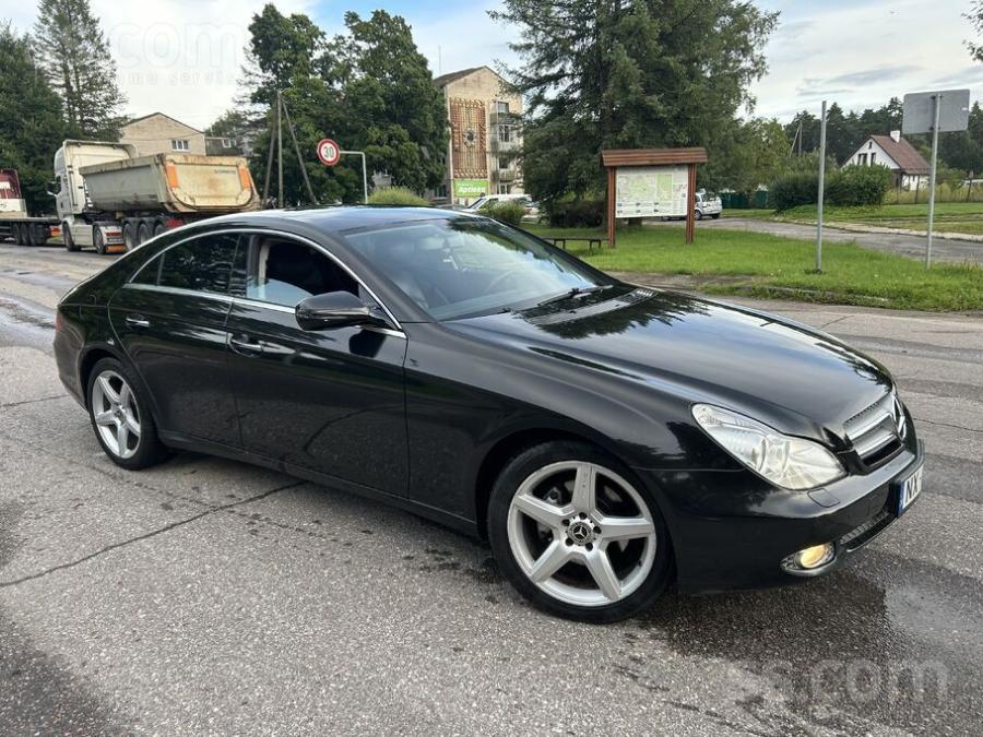 Melns Mercedes-Benz CLS 320 2008 Rīga, ar dzinēja tilpumu 3.00 L un nobraukumu 272 tūkst. km par 7250 €, foto 3 vietnē AUTOMOTO.COM.LV