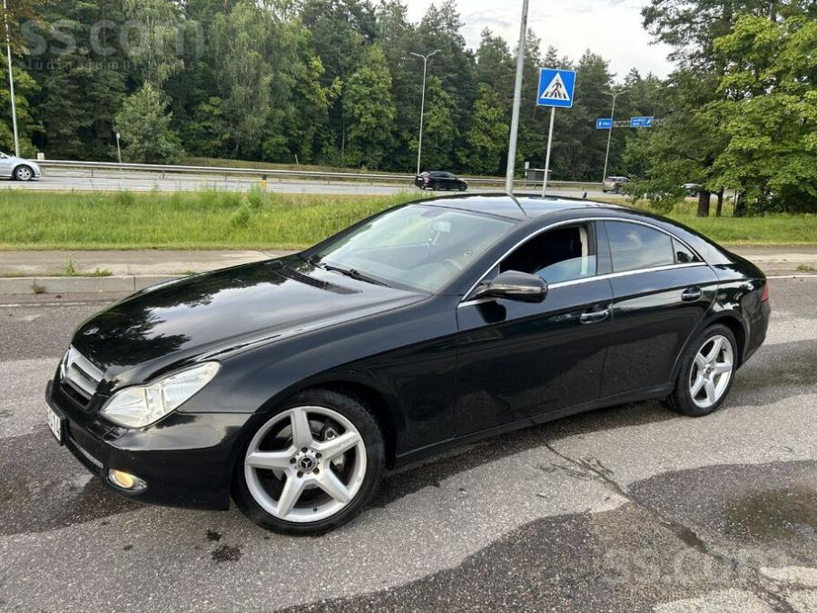 Melns Mercedes-Benz CLS 320 2008 Rīga, ar dzinēja tilpumu 3.00 L un nobraukumu 272 tūkst. km par 7250 €, foto 5 vietnē AUTOMOTO.COM.LV