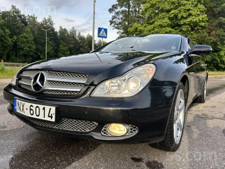 Melns Mercedes-Benz CLS 320 2008 Rīga, ar dzinēja tilpumu 3.00 L un nobraukumu 272 tūkst. km par 7250 €, foto 14 vietnē AUTOMOTO.COM.LV