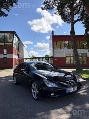Melns Mercedes-Benz CLS 320 2005 Jēkabpils, ar dzinēja tilpumu 3.00 L un nobraukumu 425 tūkst. km par 5850 €, foto 6 vietnē AUTOMOTO.COM.LV