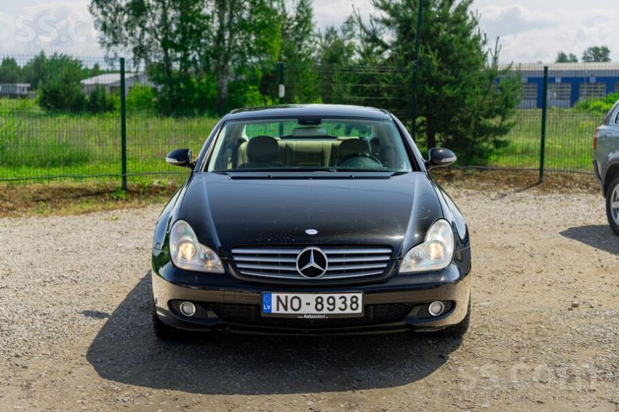 Melns Mercedes-Benz CLS 320 2006 Rīga, ar dzinēja tilpumu 3.00 L un nobraukumu 0 tūkst. km par 5890 €, foto 2 vietnē AUTOMOTO.COM.LV