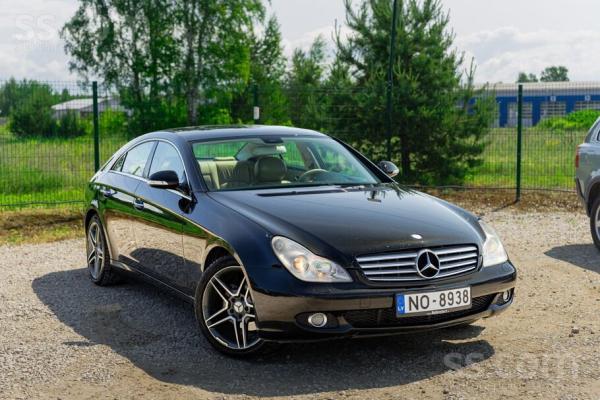 Melns Mercedes-Benz CLS 320 2006 Rīga, ar dzinēja tilpumu 3.00 L un nobraukumu 0 tūkst. km par 5890 €, foto 3 vietnē AUTOMOTO.COM.LV
