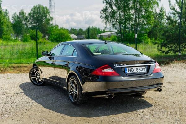 Melns Mercedes-Benz CLS 320 2006 Rīga, ar dzinēja tilpumu 3.00 L un nobraukumu 0 tūkst. km par 5890 €, foto 4 vietnē AUTOMOTO.COM.LV