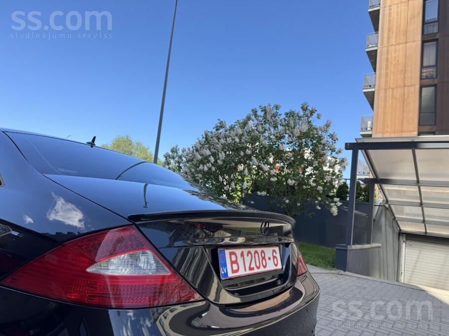 Melns Mercedes-Benz CLS 320 2007 Rīga, ar dzinēja tilpumu 3.00 L un nobraukumu 219 tūkst. km par 4490 €, foto 6 vietnē AUTOMOTO.COM.LV