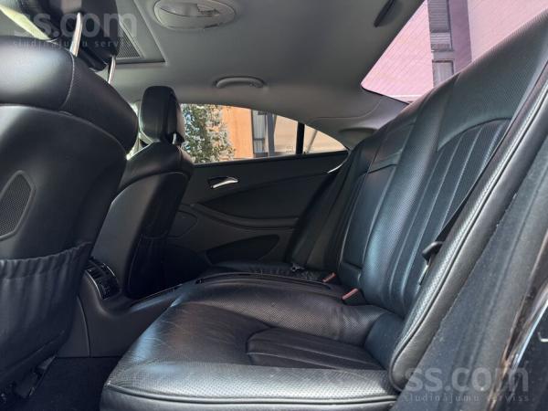 Melns Mercedes-Benz CLS 320 2007 Rīga, ar dzinēja tilpumu 3.00 L un nobraukumu 219 tūkst. km par 4490 €, foto 9 vietnē AUTOMOTO.COM.LV