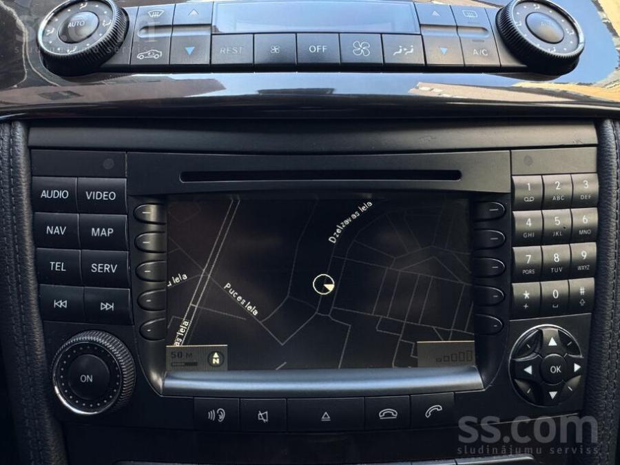 Melns Mercedes-Benz CLS 320 2007 Rīga, ar dzinēja tilpumu 3.00 L un nobraukumu 219 tūkst. km par 4490 €, foto 16 vietnē AUTOMOTO.COM.LV