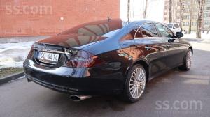 Melns Mercedes-Benz CLS 320 2007 Rīga, ar dzinēja tilpumu 3.00 L un nobraukumu 334 tūkst. km par 5200 €, foto 4 vietnē AUTOMOTO.COM.LV