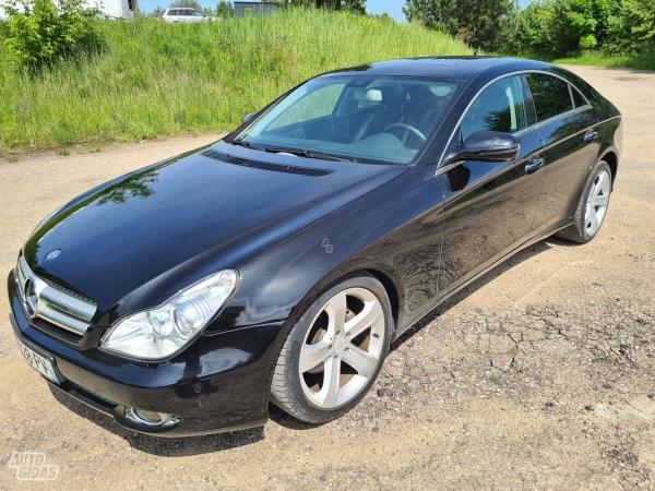 Melns Mercedes-Benz CLS 320 2008 Utena, ar dzinēja tilpumu 3.00 L un nobraukumu 229 tūkst. km par 6900 €, foto 1 vietnē AUTOMOTO.COM.LV