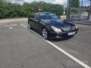 Melns Mercedes-Benz CLS 320 2008 Daugavpils, ar dzinēja tilpumu 3.00 L un nobraukumu 0 tūkst. km par 6750 €, foto  vietnē AUTOMOTO.COM.LV