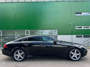 Black Mercedes-Benz CLS 320 2008 in Vilnius, with an engine capacity of 2.99 L and mileage of 340 thousand km for 4700 €, photo 6 on AUTOMOTO.COM.LV