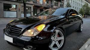 Black Mercedes-Benz CLS 320 2008 in Kaunas, with an engine capacity of 2.99 L and mileage of 350 thousand km for 6000 €, photo 4 on AUTOMOTO.COM.LV