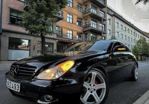 Black Mercedes-Benz CLS 320 2008 in Kaunas, with an engine capacity of 2.99 L and mileage of 350 thousand km for 6000 €, photo 6 on AUTOMOTO.COM.LV