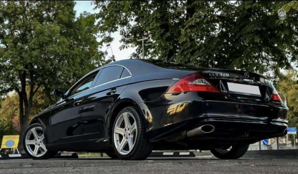Black Mercedes-Benz CLS 320 2008 in Kaunas, with an engine capacity of 2.99 L and mileage of 350 thousand km for 6000 €, photo 10 on AUTOMOTO.COM.LV
